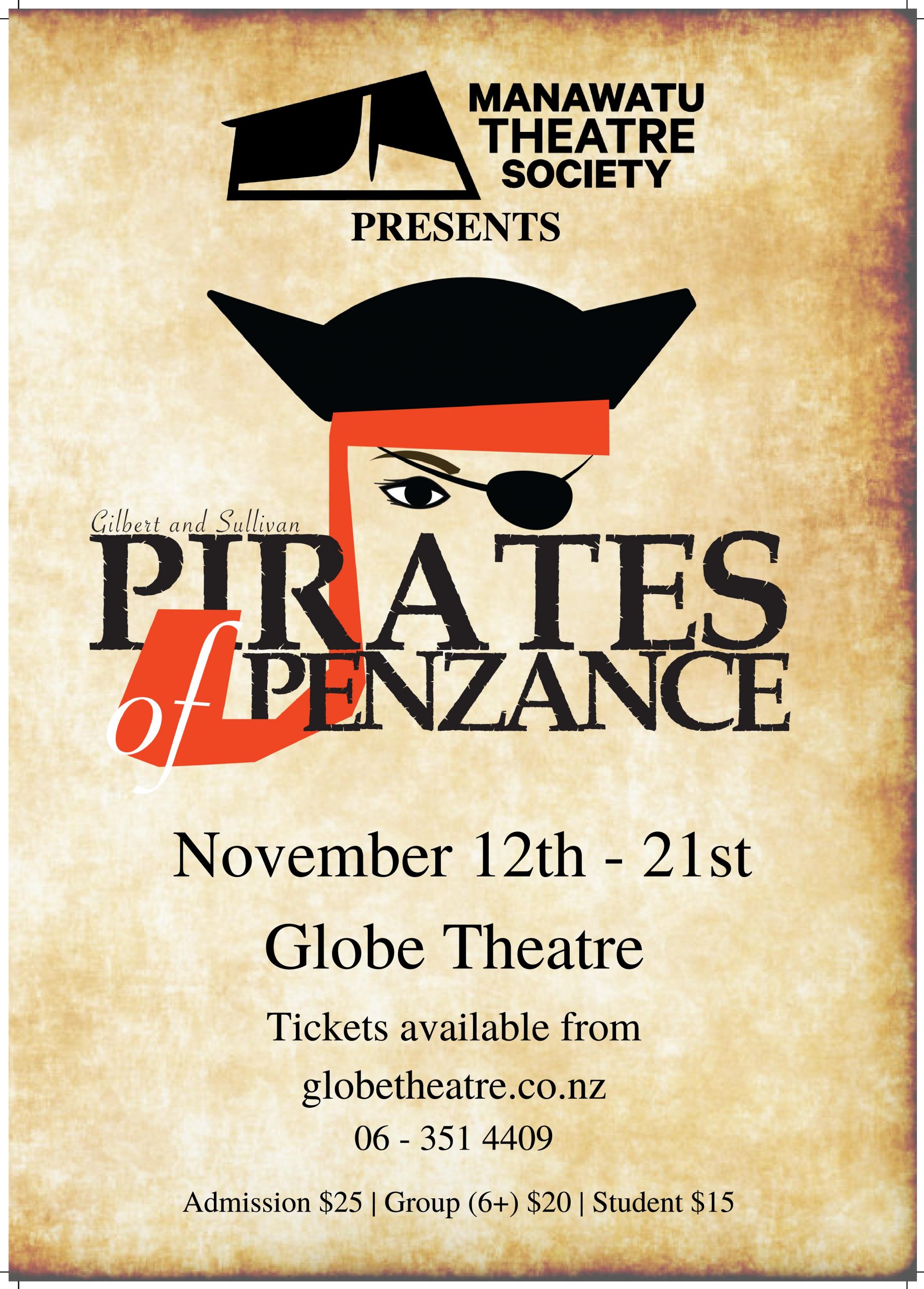 Pirates of Penzance | Manawatu Theatre Society